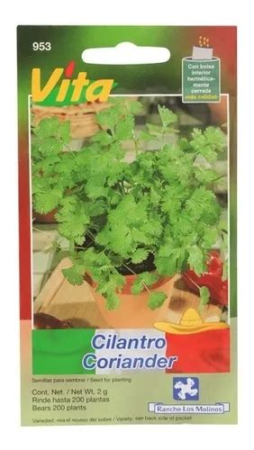 Semillas Para Sembrar Cilantro Mercadolibre