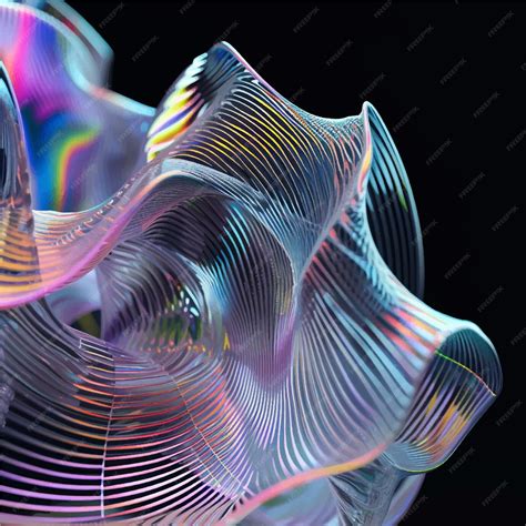 Swirl Wavy Render Smooth Dynamic Gradient Lines Striped Curve Futuristic Vibrant 3d Flow Usa