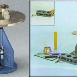 Gambar 121 Meja Alir Flow Table Frame Flow Mold B Letakkan