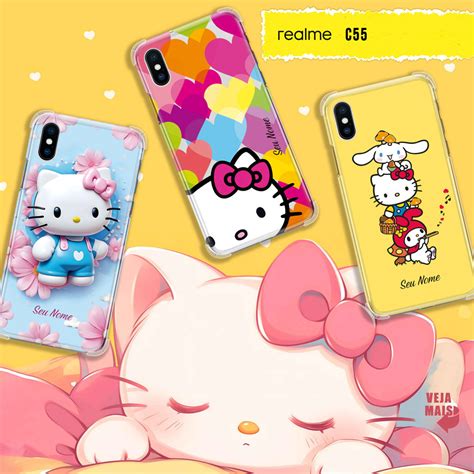 Capa Capinha Realme C55 Hello Kitty Personalizada Shopee Brasil