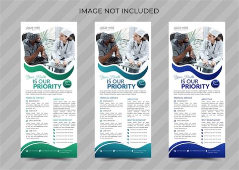 Premium Vector Modern Roll Up Design Template