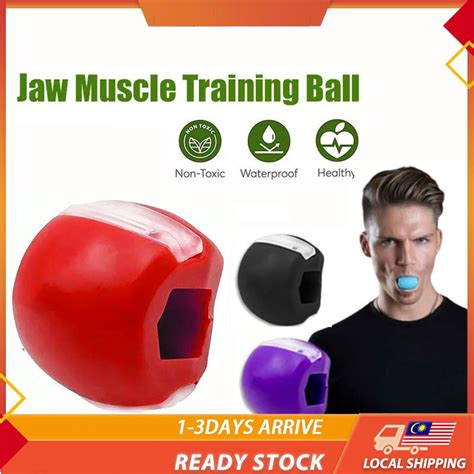 Jawline Exerciser Ball Face Fitness Yoga Ball Jawzsize Facial Anti Wrinkle Jaw Exercise Training