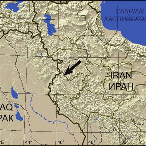 The Geographical Location Of The Type Locality Рис 19 Географическое