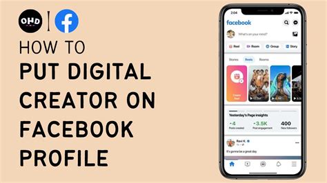 How To Put Digital Creator On Facebook Profile In Ios Android 2023