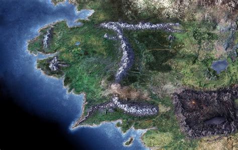 Battle For Middle Earth Map 1900x1200 Wallpaper