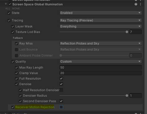 HDRP Raytraced GI Denoising Issue With Skinned Motion Vectors Unity Engine Unity Discussions