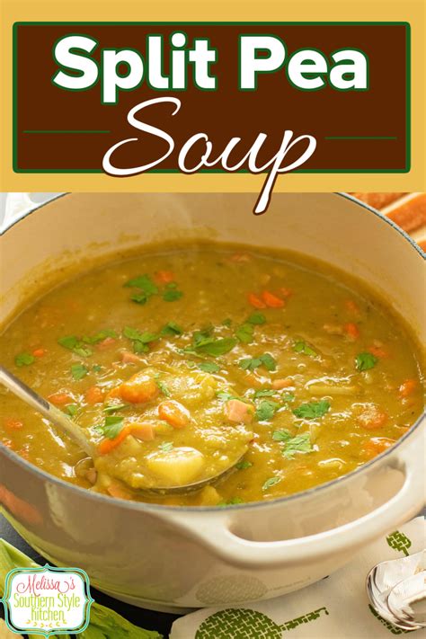 Split Pea Soup Best Soup Recipes Easy Soup Recipes Supper Recipes