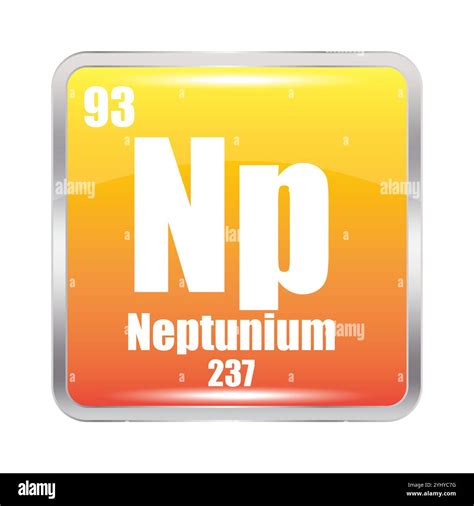 Atomic Number 93 Stock Vector Images Alamy