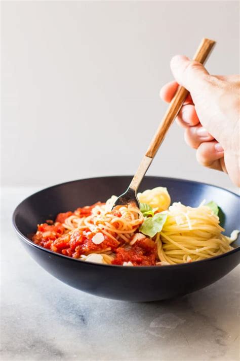Roasted Garlic Tomato Sauce Green Healthy Cooking