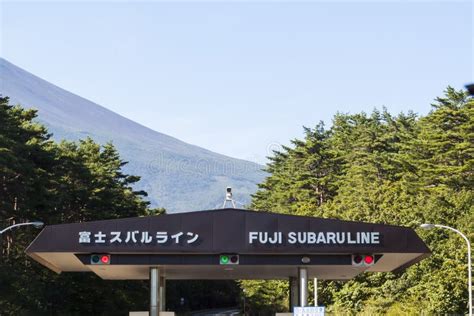 Fuji Subaru Line 5th Station At Mount Fuji Japan Editorial Stock