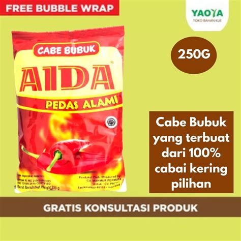 Jual Aida Cabe Bubuk 250g Shopee Indonesia