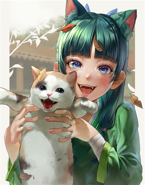 Maomao And Mao Mao The Cat Kusuriya No Hitorigoto Drawn By Rearea