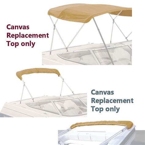 Eliteshield 4 Bow Bimini Top Replacement Canvas Cover 4 Bow 96 L 97
