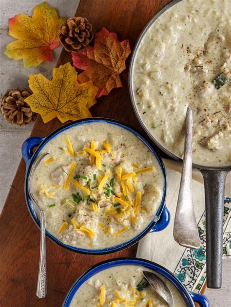Leftover Turkey Chowder Recipe 🦃 Id Rather Be A Chef