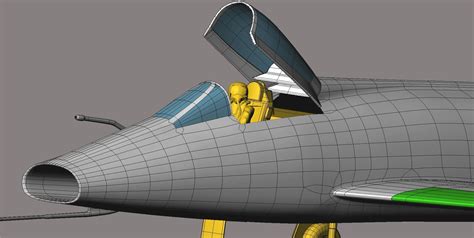 F100 Thunderbirds Modelo 3d 47 Blend Fbx Max Obj Free3d