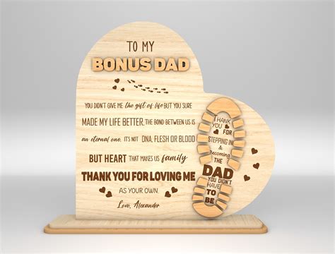 Stepped Up Dad Heart Sign Svg Graphic By Lasercutiny · Creative Fabrica