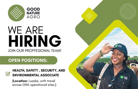 Health Safety Security And Environmental Associate Good Nature Agro