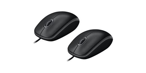 Logitech M100 Corded Mouse 2 Pack