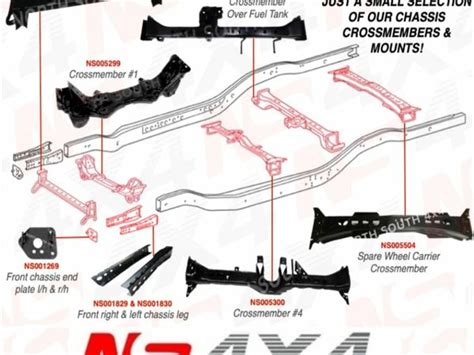 Toyota Hilux 2005 2016 Chassis And Crossmember Parts For Sale In Co
