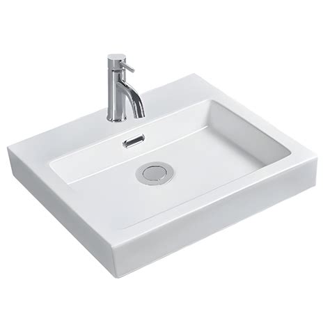 Rectangular Low Profile Basin Bathroom Warehouse