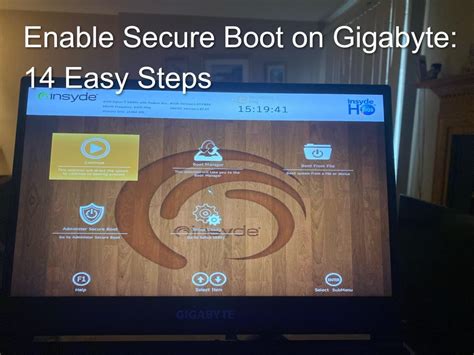 Enable Secure Boot On Gigabyte 14 Easy Steps Techmag