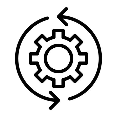 Process Line Icon Design 44138289 Vector Art At Vecteezy