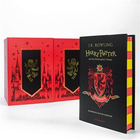 Harry Potter Hogwarts House Editions Gryffindor 7 Books Box Set By