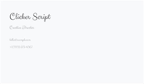 Clicker Script Font Free Download Ttfotf