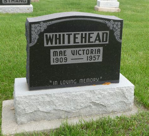 Mae Victoria Copeland Whitehead 1909 1957 Find A Grave Memorial