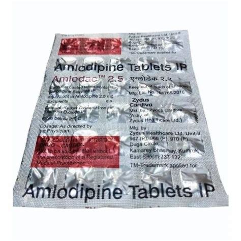 Amlodac 25 Tablet At ₹ 90stripe Amlodipine Tablets In Barasat Id