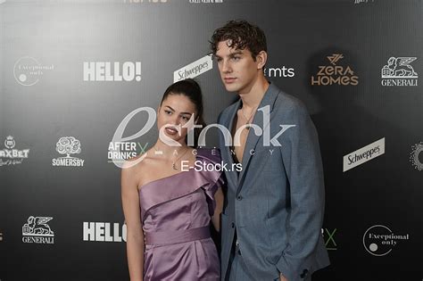 Anna Lazarevic I Andrija Jovic Andrija Jo E Stock