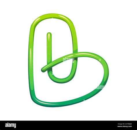 School Education Font Paper Clip Stationery B Letter Creative Abc