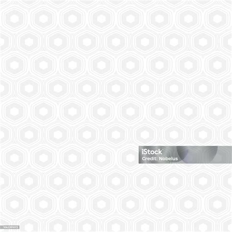 Grey Geometric Seamless Pattern Background Grey Texture Silver Pattern With Honeycombs Stock