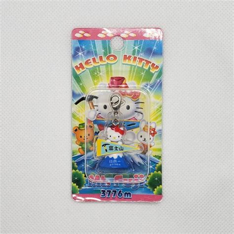 Hello Kitty Gotochi Climbing Mtfuji Sanrio Hello Kitty Zipper Mascot £