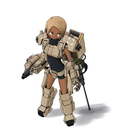 Totally Practical Combat Exoskeleton By Roughlyhalfofsweden On Deviantart