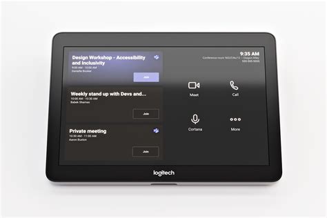 logitech tap meeting room touch controller 3d model cgtrader