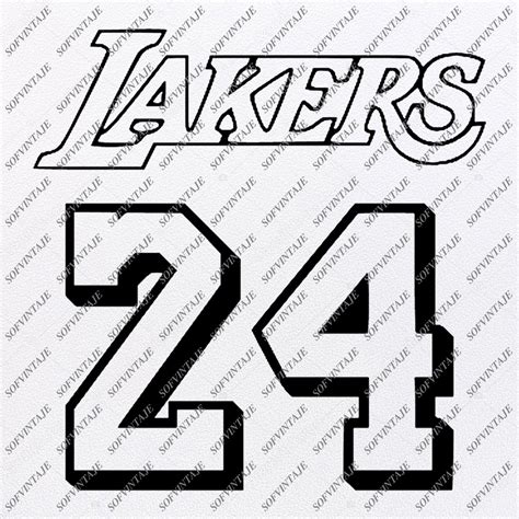 Kobe Bryant 24 Logo Png Marihukubun