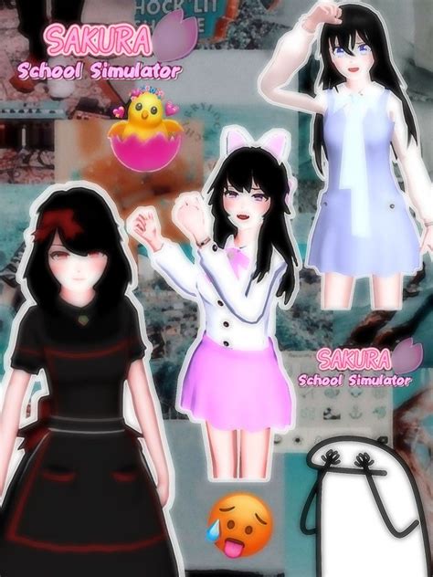 Wallpaper Sakura School Simulator Aestethic