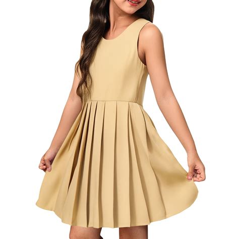Xxwxyd Girls Pleated Skirt Vest Dress College Style Academic Outfit