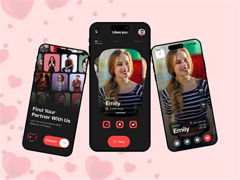 Best Dating App Ui Design Behance