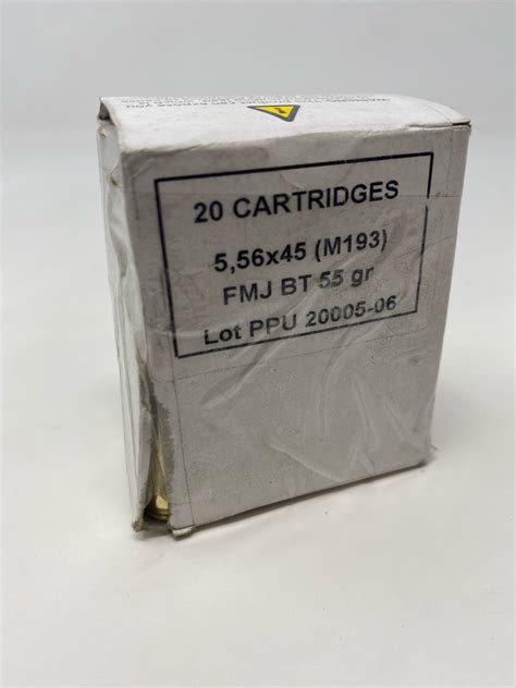 Prvi Ppu 762x51mm Ammunition Subsonic Line Pps762 200 Grain Full Metal