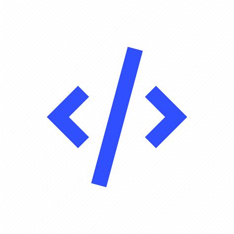 Code Coding Development Programming Tag Web Icon Download On