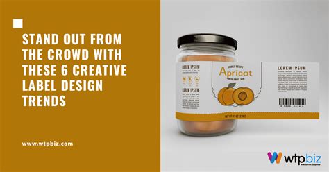 Tob 6 Creative Label Design Trends By Wtpbiz