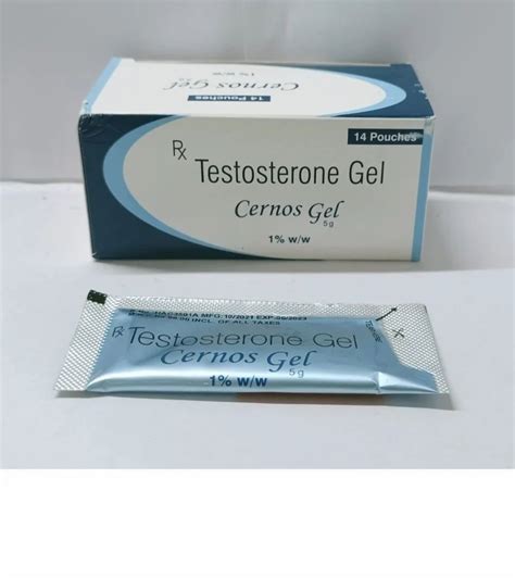 Cernos Testosterone 1 Ww Gel 5gm Sachet At ₹ 105pack In Pune Id