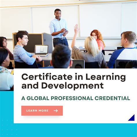 Training And Development Certification Course Development Unit