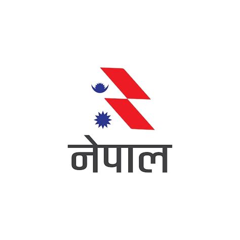 Premium Vector Nepal Logo With Devnagari Letter