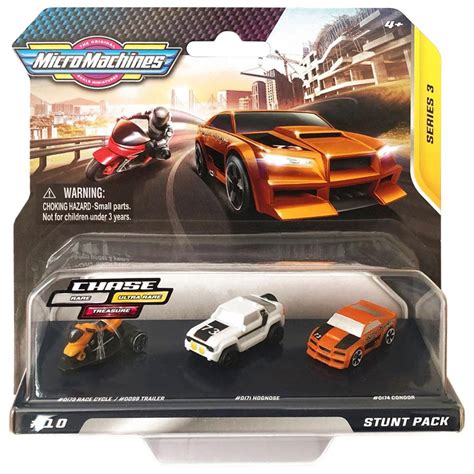 Micro Machines Series 3 Stunt Pack 3 Vehicle Starter Pack The Toy Barn