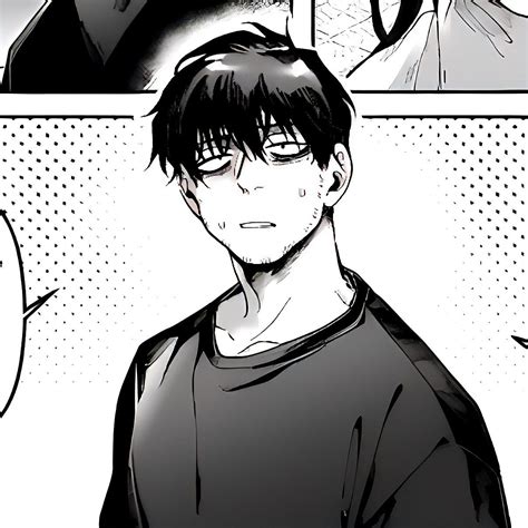 A Man With Black Hair And Glasses In Front Of A Comic Panel That Says