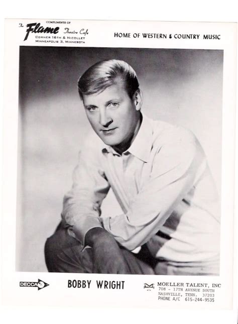 Original Bobby Wright 1960s Flame Theatre Minneapolis Country Music Photo