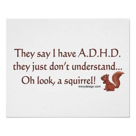 Adhd Funny Squirrel Quotes Quotesgram